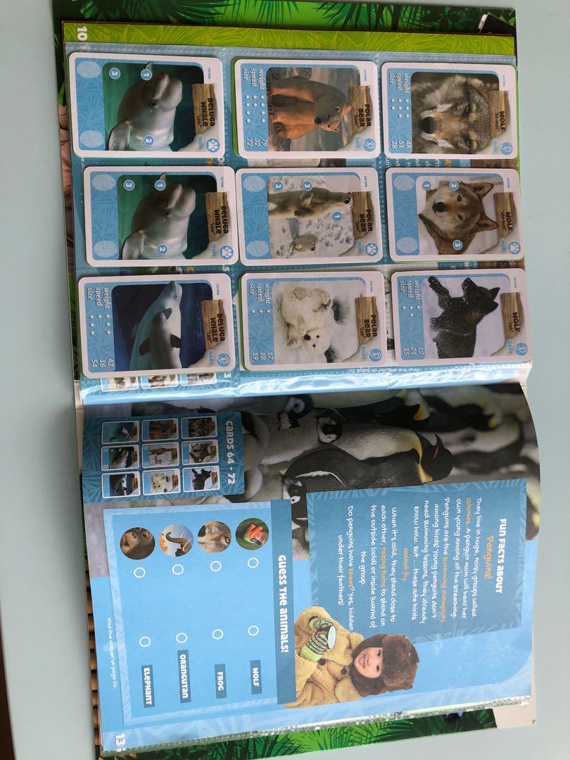 NTUC FAIRPRICE XTRA ANIMAL CARDS FULL BOOKLET 108 cards, Hobbies & Toys ...