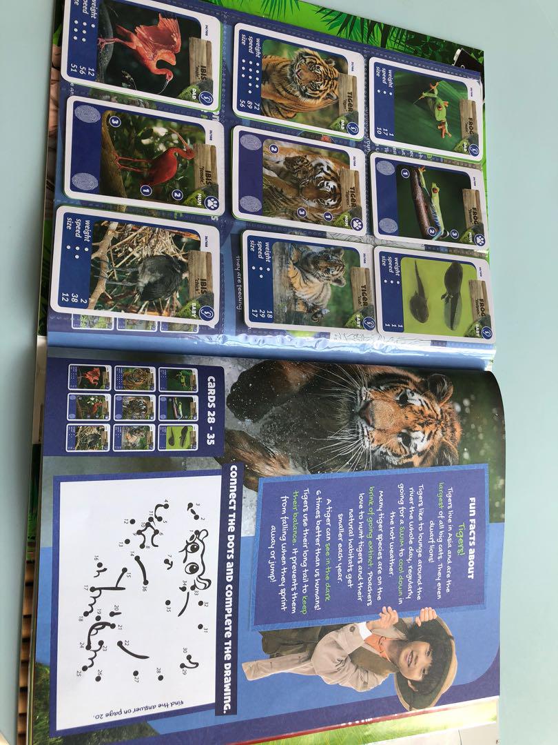 NTUC FAIRPRICE XTRA ANIMAL CARDS FULL BOOKLET 108 cards, Hobbies & Toys ...