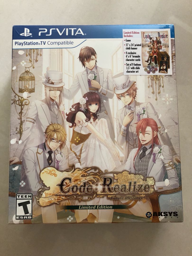 PSV Code: Realize Future Blessings Limited Edition (U), Video Gaming, Video Games, PlayStation ...