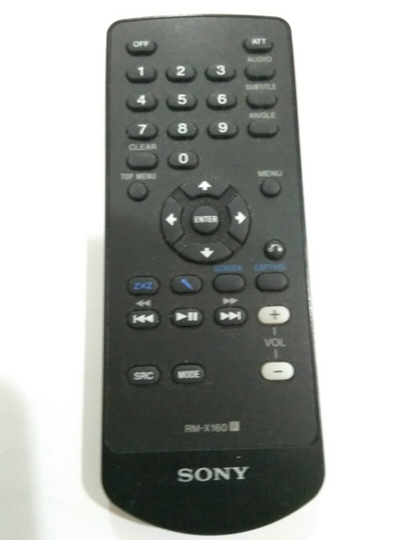 Sony Rm-X160, TV & Home Appliances, TV & Entertainment, Blu-Ray & Media ...