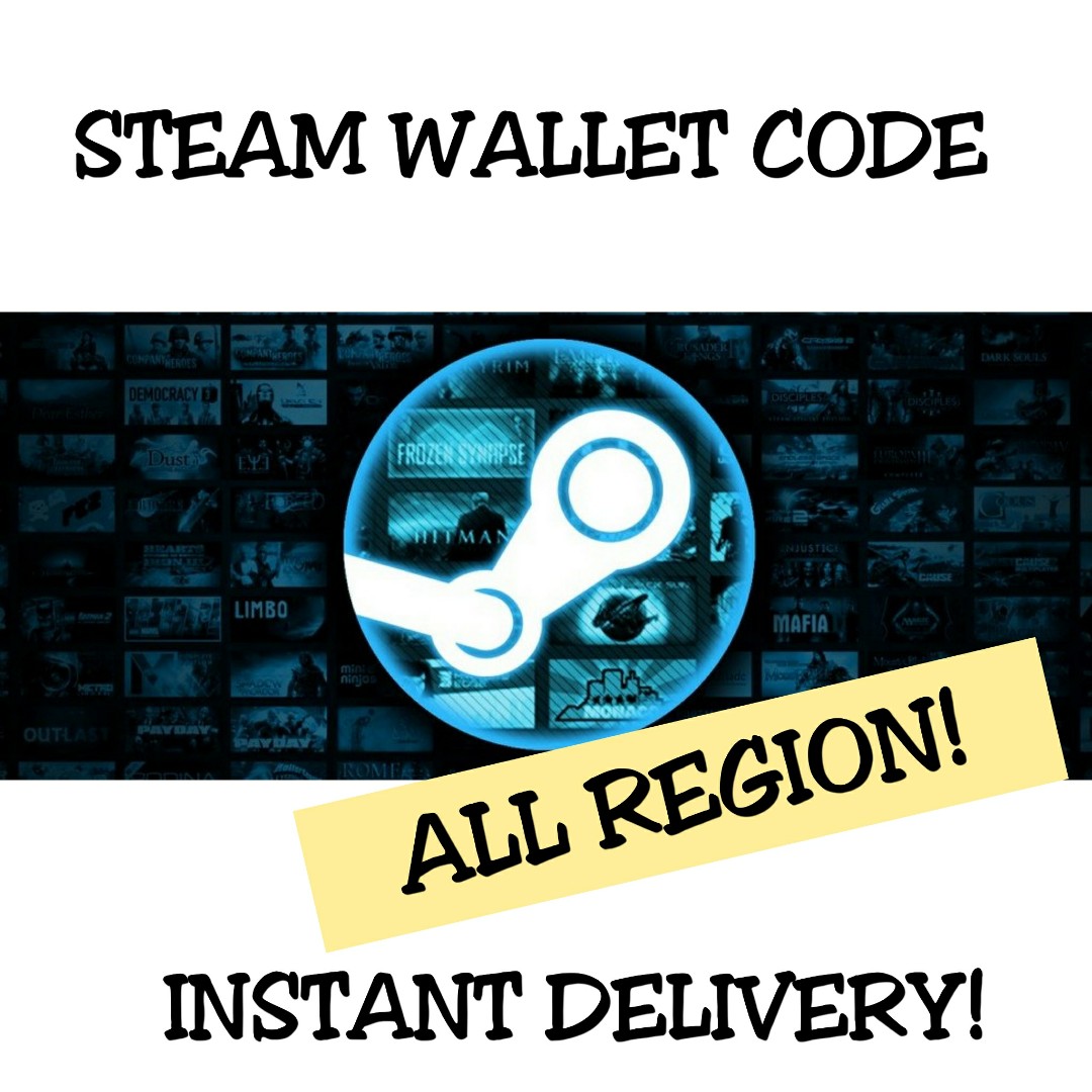 Steam Wallet Code [ ALL REGION ], Video Gaming, Gaming Accessories ...