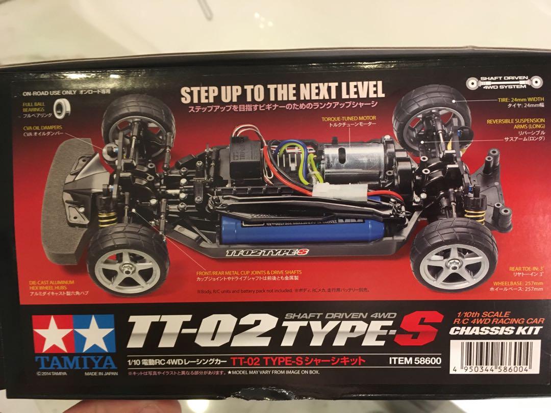 Tamiya TT-02 TYPE-S, Hobbies & Toys, Toys & Games on Carousell