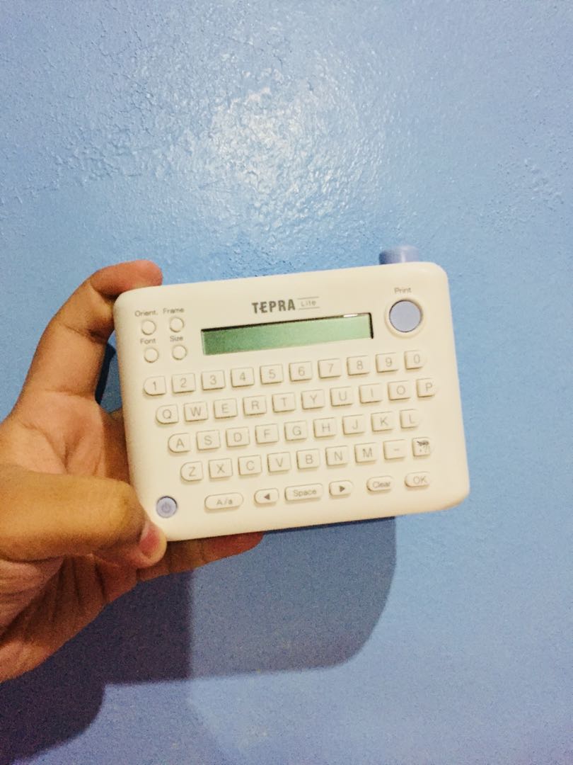 Tepra Lite Lapel Printer, Hobbies & Toys, Stationary & Craft, Art ...