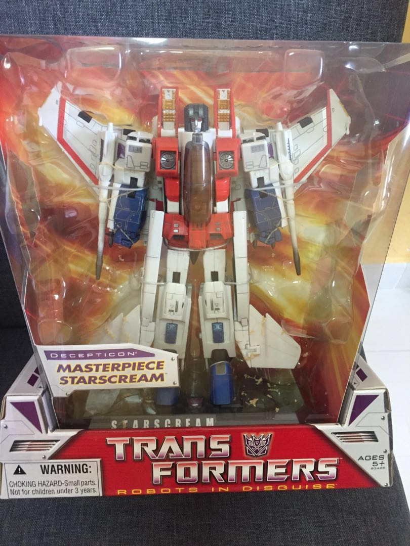 Transformers G1 Masterpiece Starscream, Hobbies & Toys, Toys & Games on ...