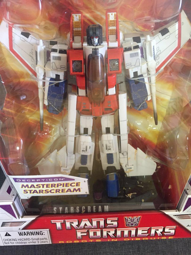 Transformers G1 Masterpiece Starscream, Hobbies & Toys, Toys & Games on ...
