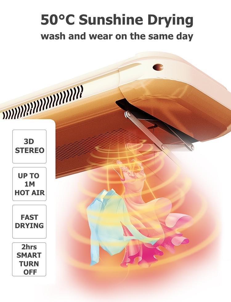 Automatic laundry system / Electronic laundry rack / Auto clothes ...