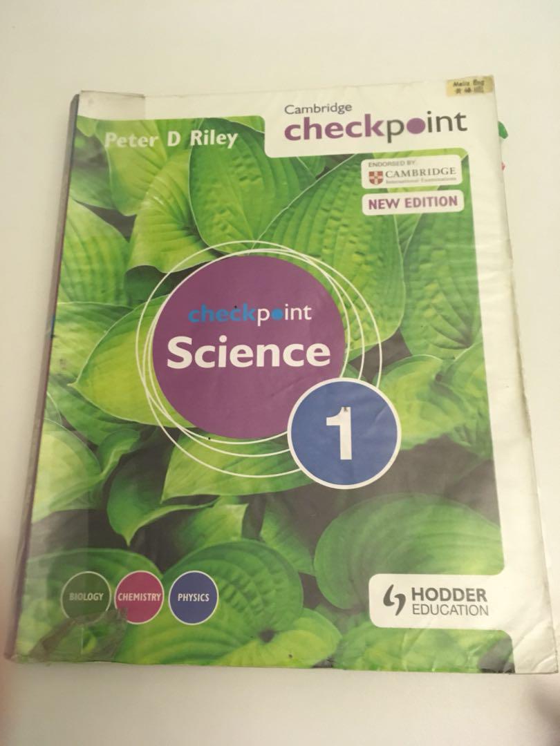 Cambridge Checkpoint Science Textbook 1, Hobbies & Toys, Books ...