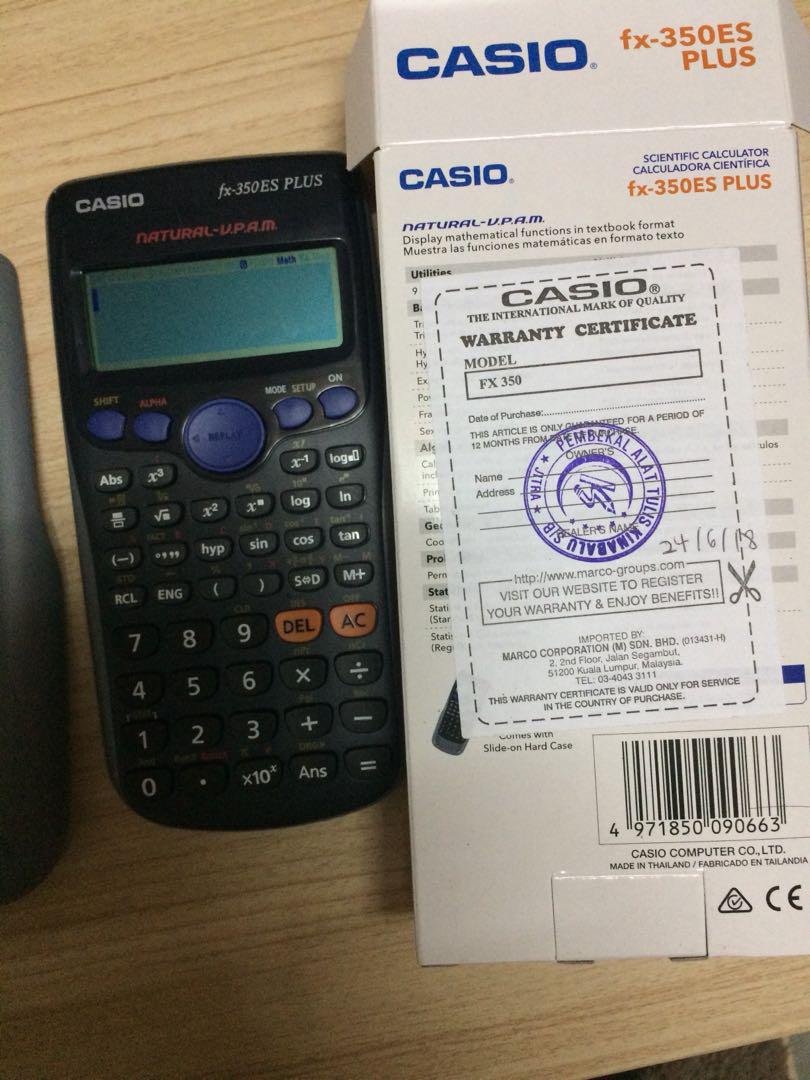 Casio Scientific Calculator, Health & Nutrition, Health Monitors ...