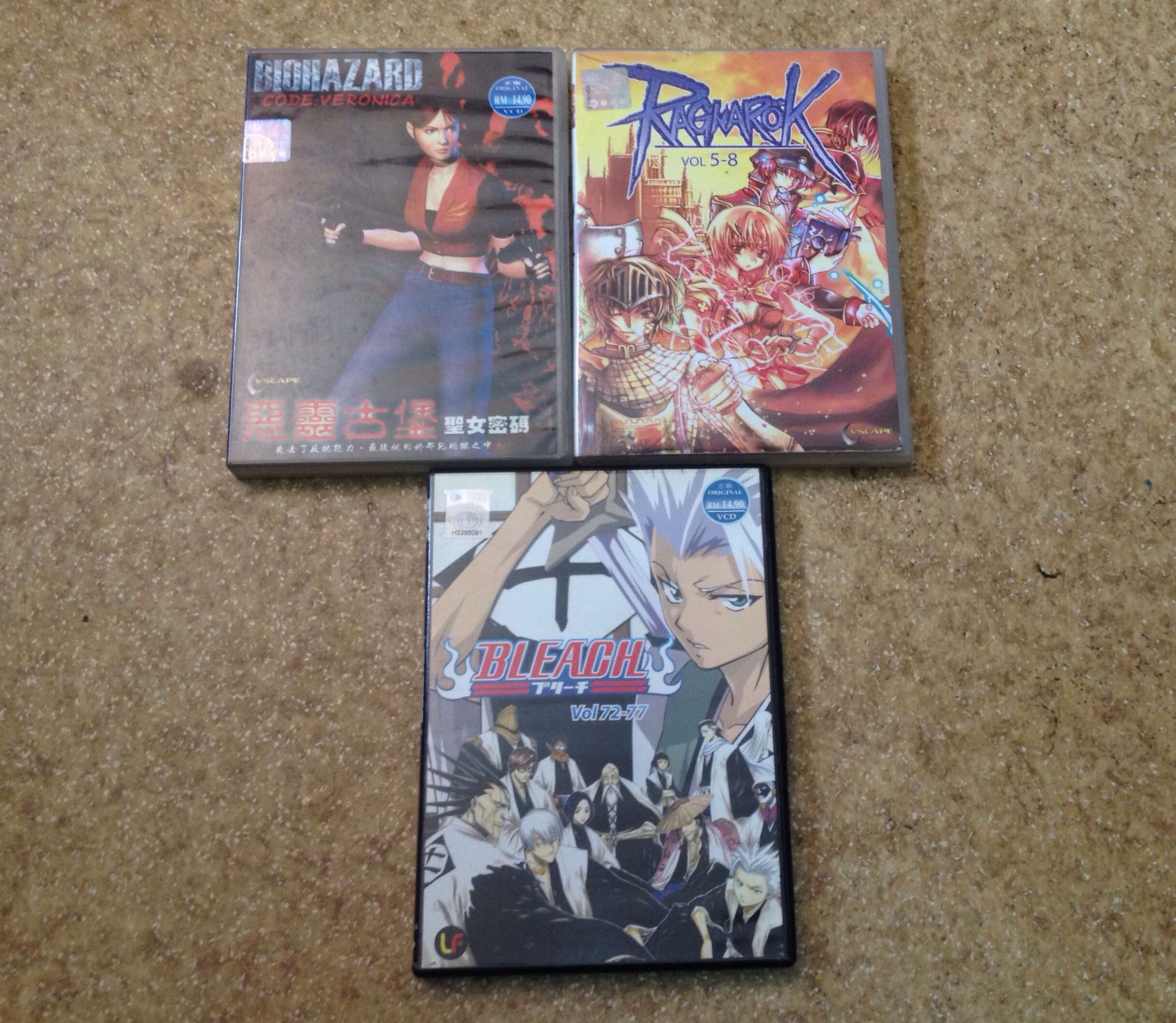 Bleach & Ragnarok Anime (CD), Hobbies & Toys, Music & Media, CDs & DVDs ...