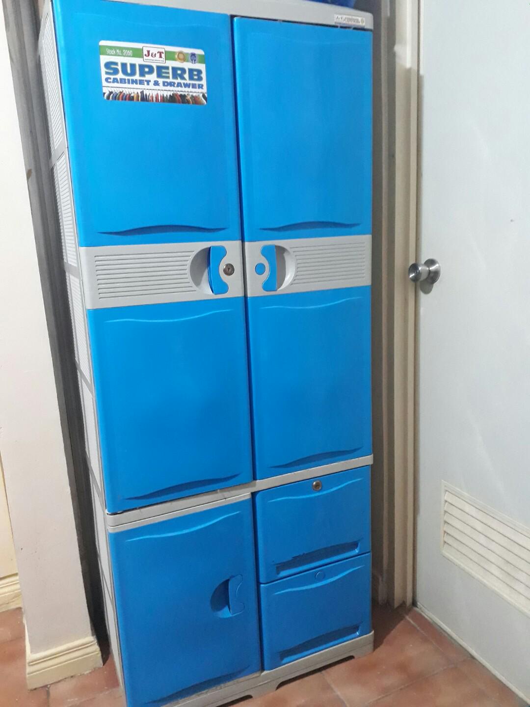 Durabox/ Plastic Cabinet with lock, Babies & Kids, Baby Nursery & Kids ...