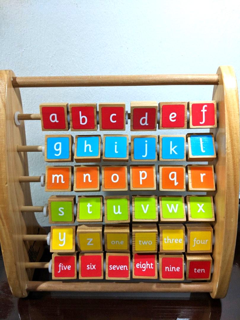 ELC Alphabet Learning Frame, Hobbies & Toys, Toys & Games on Carousell