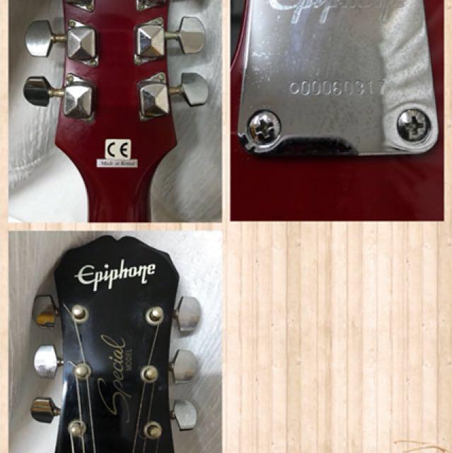 Epiphone by Gibson (Made in Korea) Special Model電結他（韓國製造） Epiphone by Gibson Special Model ...