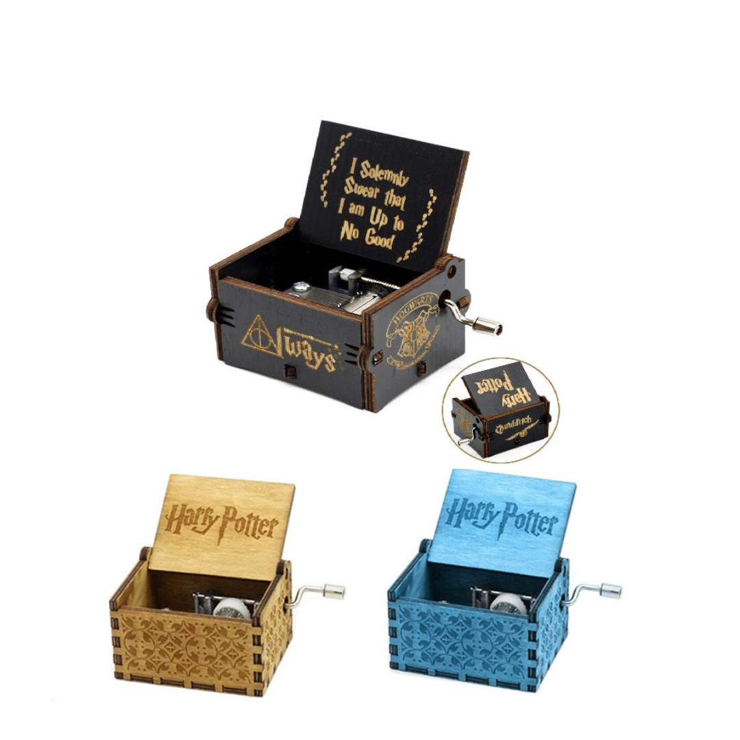 Harry Potter Wooden Music Box, Hobbies & Toys, Stationery & Craft ...