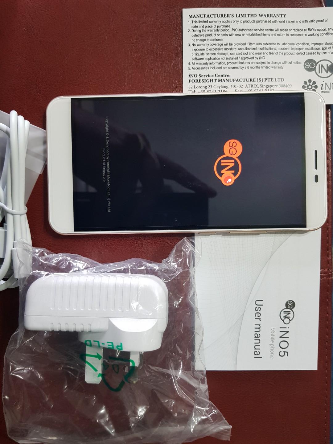 INO 5 - SG NON camera android phone for IT people where camera not ...