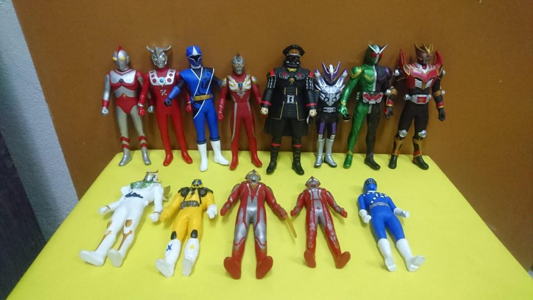 Kamen Rider Ultraman Sentai Sofubi, Hobbies & Toys, Toys & Games on ...