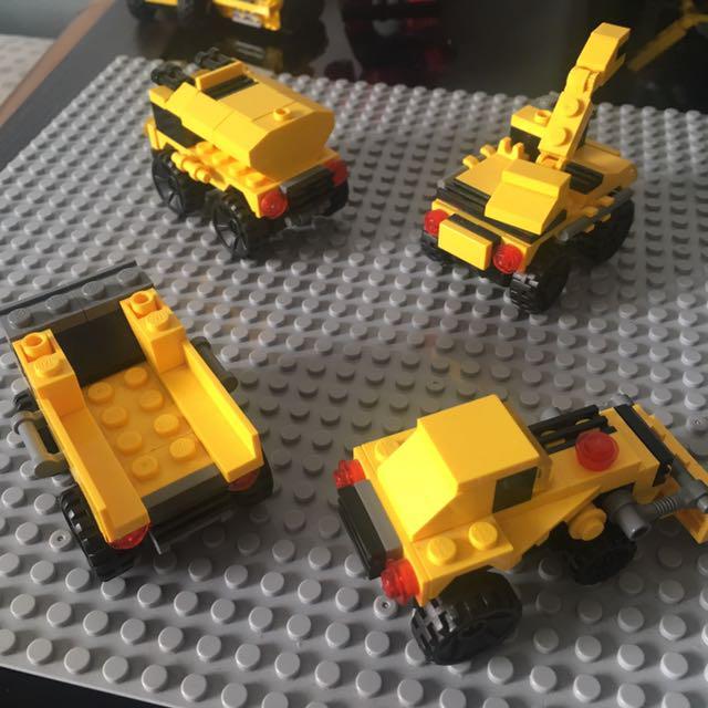 Lego Compatible Decool Sheng Yuan Sy Star Diamond Yellow Construction ...