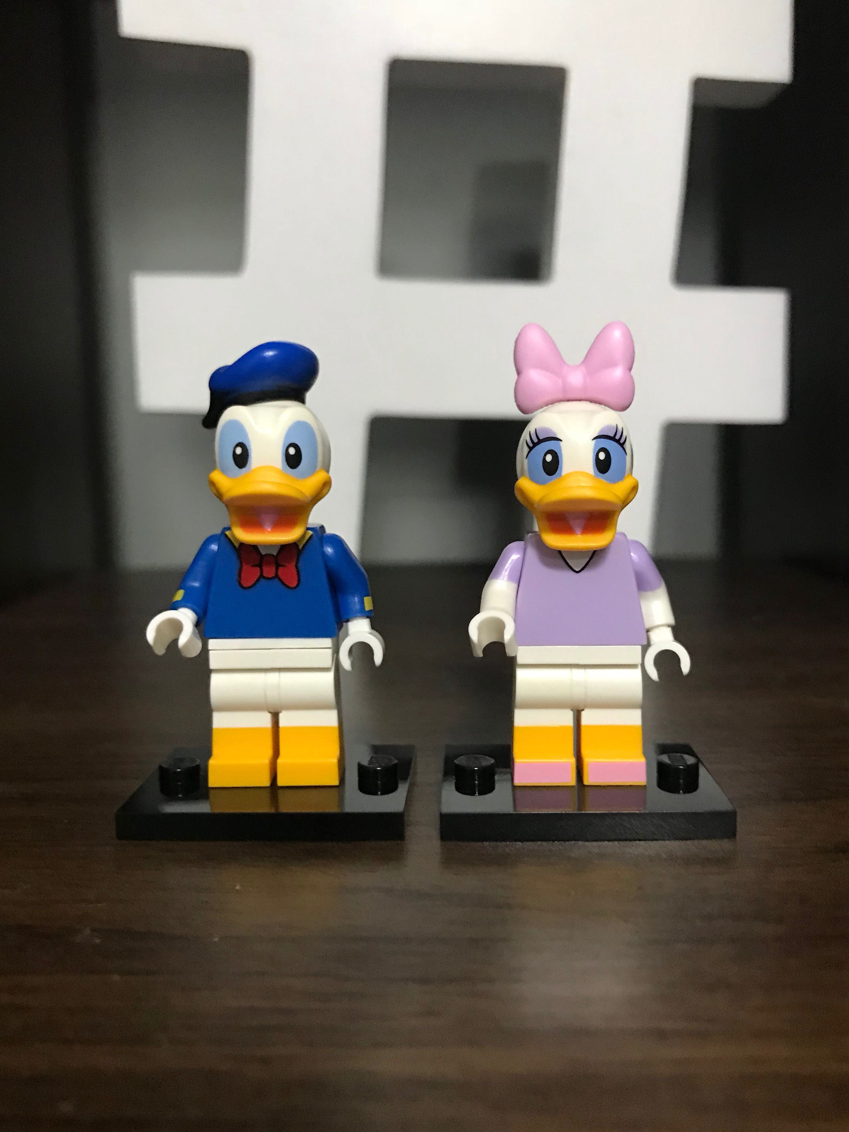 Lego Minifigure - Disney Series - Donald Duck & Daisy Duck Set, Hobbies ...