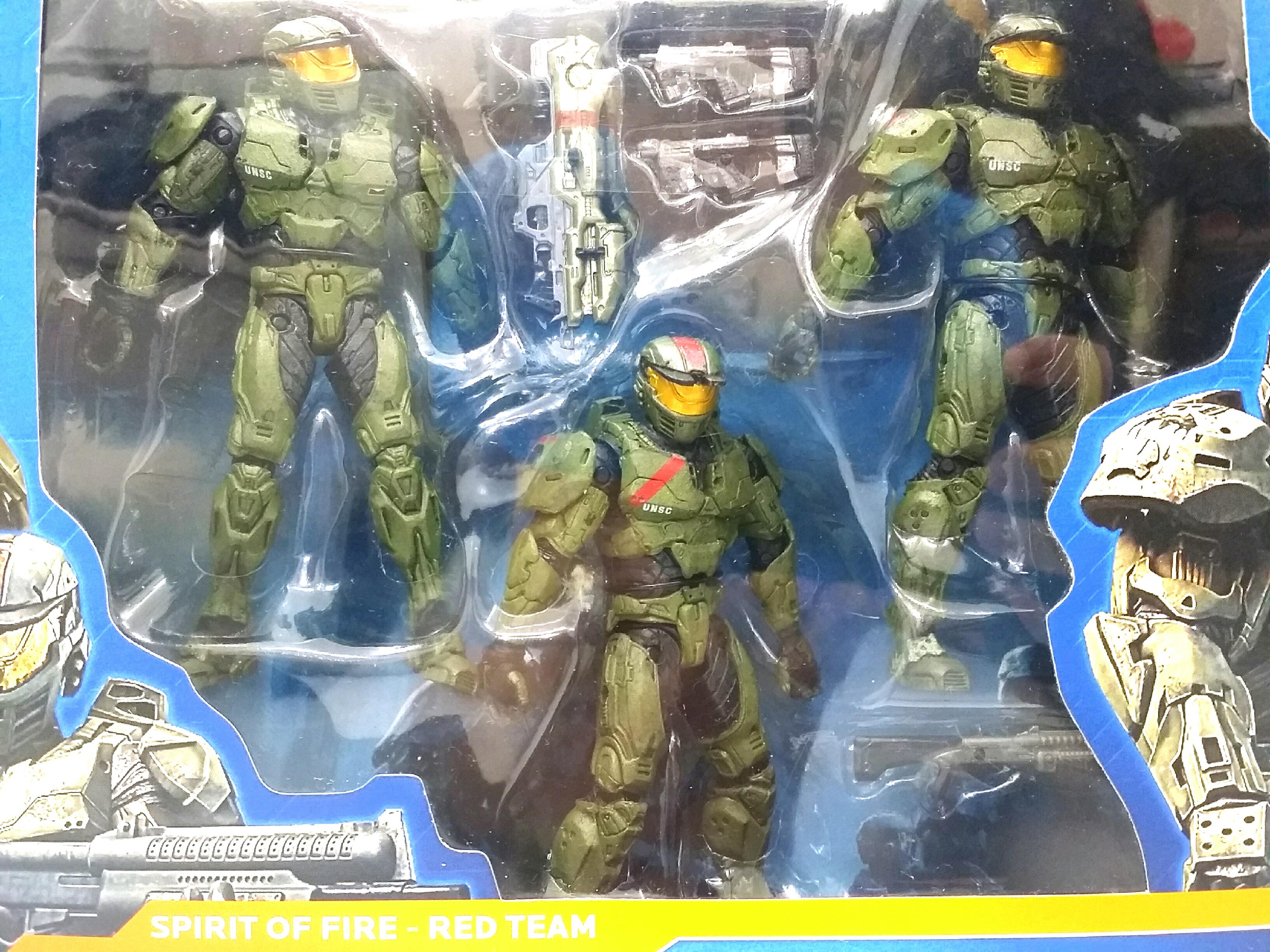 McFarlane Halo Anniversary Series 2 (3-Pack Limited Ed.) Spirit of Fire - Red Team: Jerome-092 ...