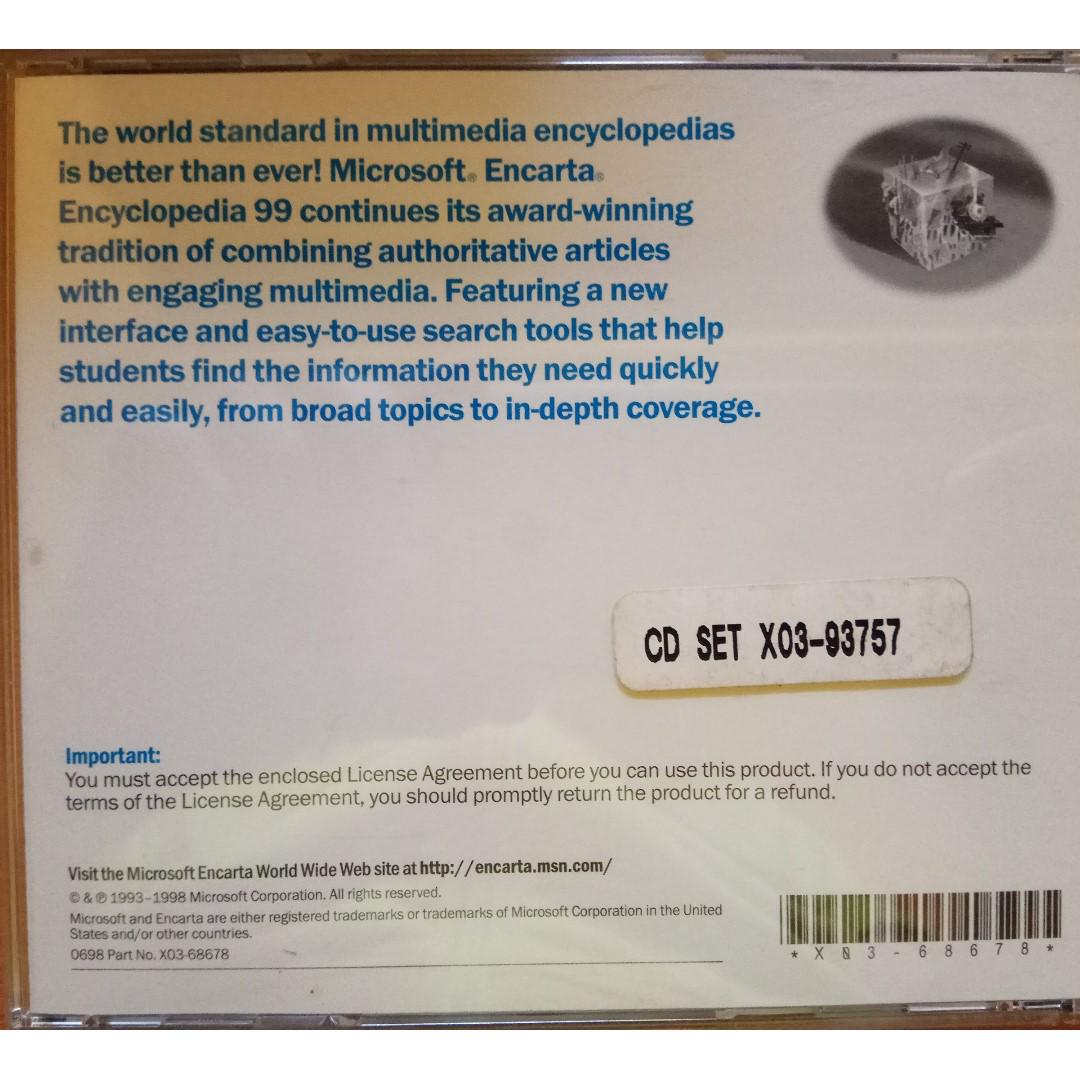 Microsoft Encarta Encyclopedia 99, 書籍、休閒與玩具, 收藏、紀念品, 明星週邊在旋轉拍賣