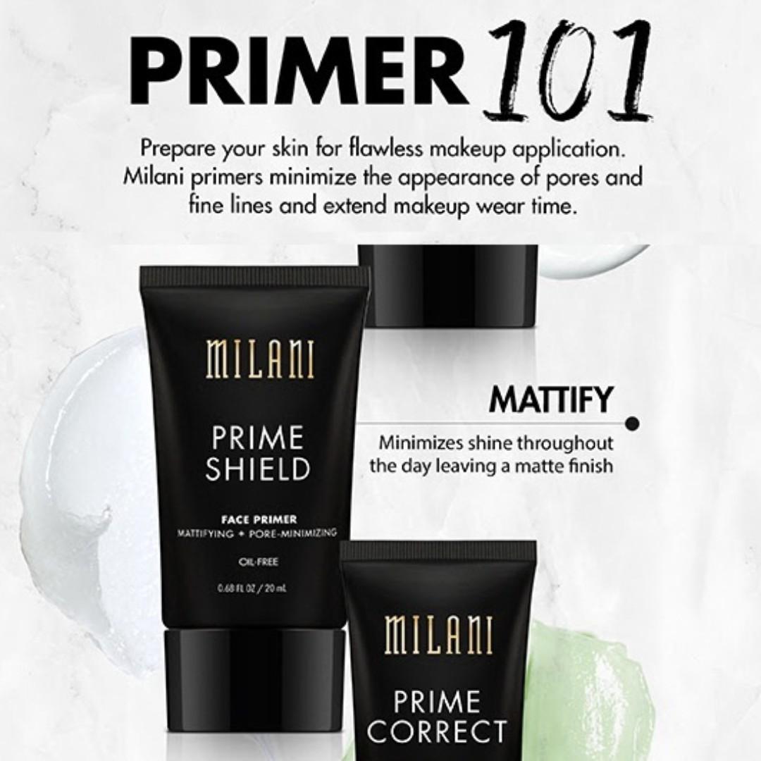 Milani Prime Shield Perfection Face Primer Beauty And Personal Care