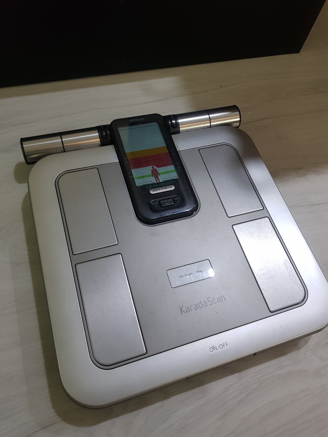 Omron body composition monitor, Health & Nutrition, Health Monitors ...