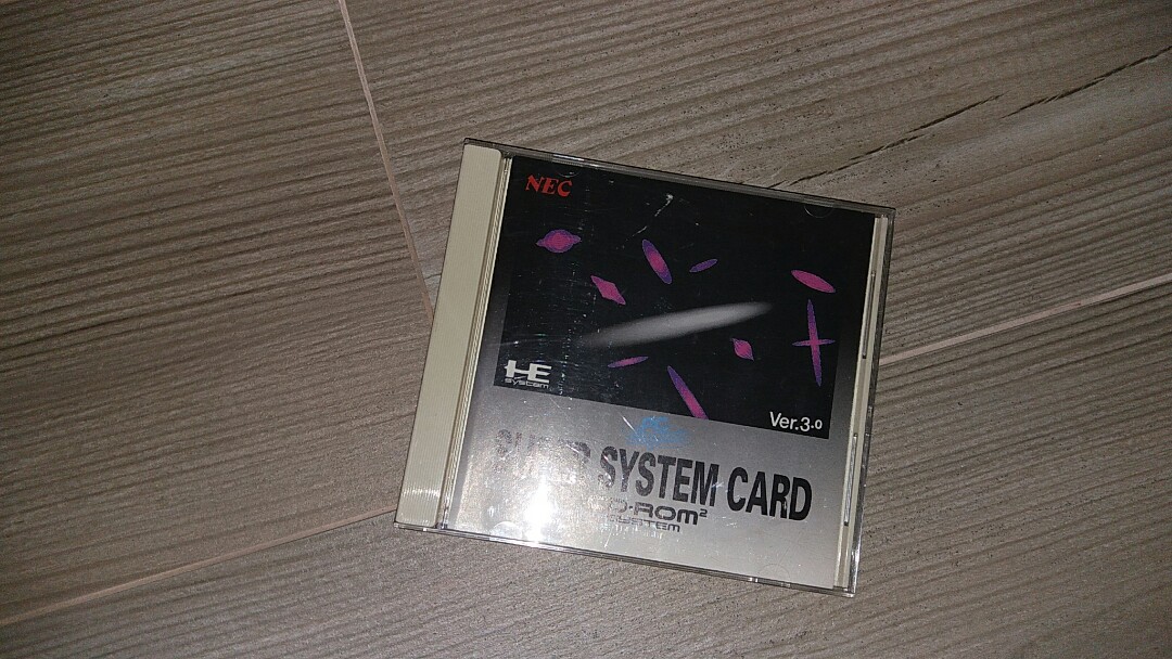 Pc engine system card 3.0, 電子遊戲, 遊戲機配件, 遊戲禮物卡及帳戶 - Carousell