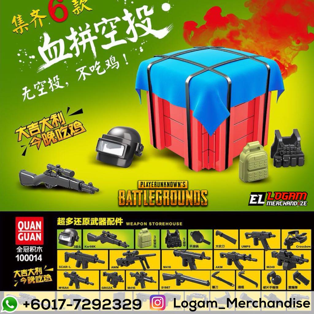 PUBG Minifigures Series Set, Hobbies & Toys, Collectibles & Memorabilia ...