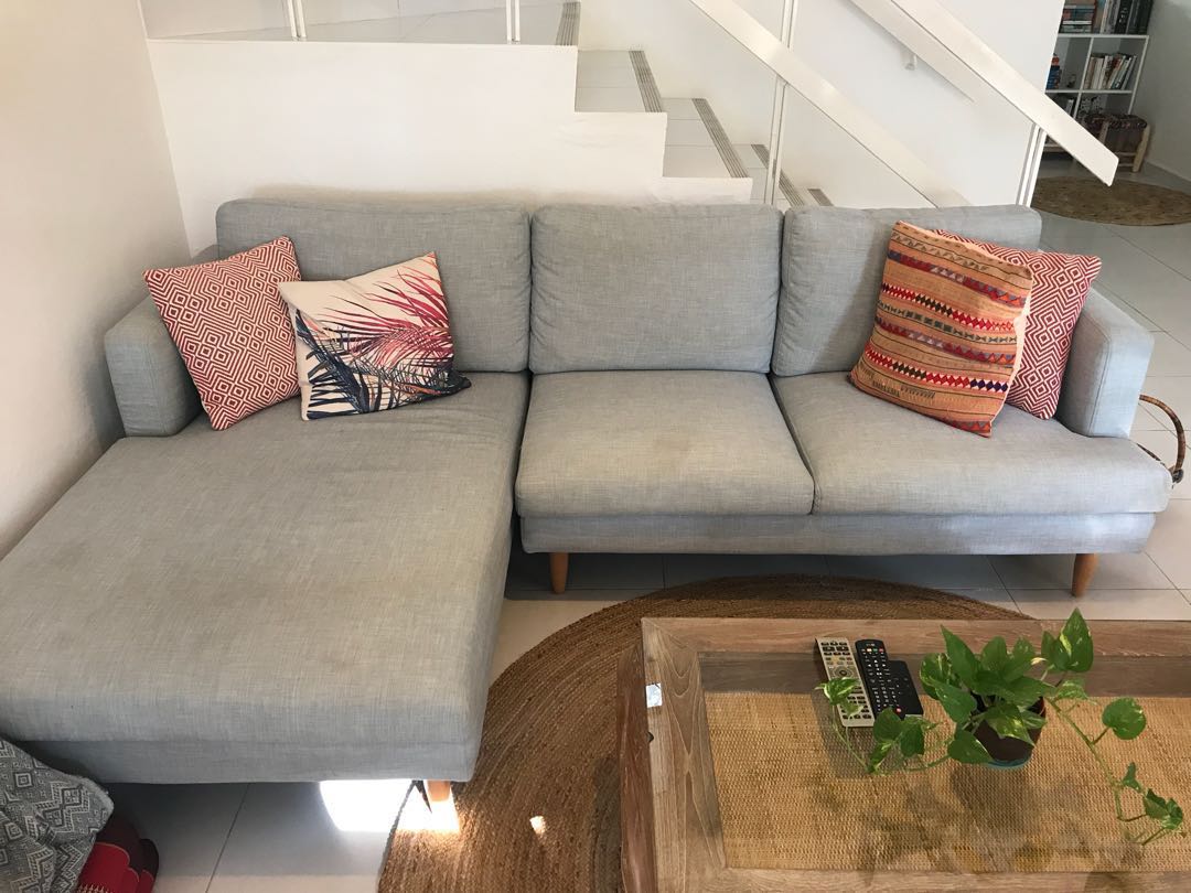 Selling our L shaped sofa, Furniture & Home Living, Furniture, Sofas on ...