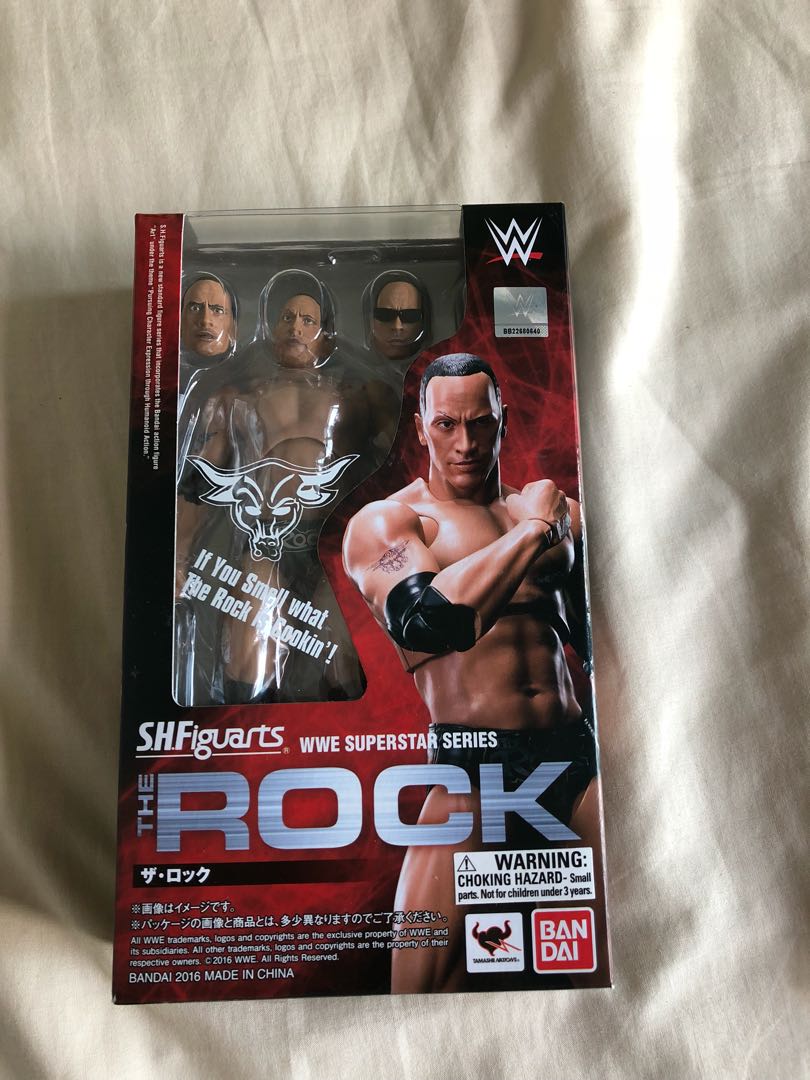 shf the rock, Hobbies & Toys, Toys & Games on Carousell