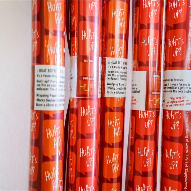 Singlish Poster-Wrapper - Huat Both Ways!, Design & Craft, Others on ...