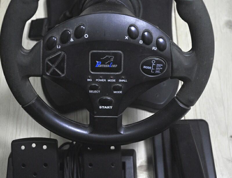 Speed Racing Wheel For PS2 Game + Hand Break + Paddle Drive And Break ...