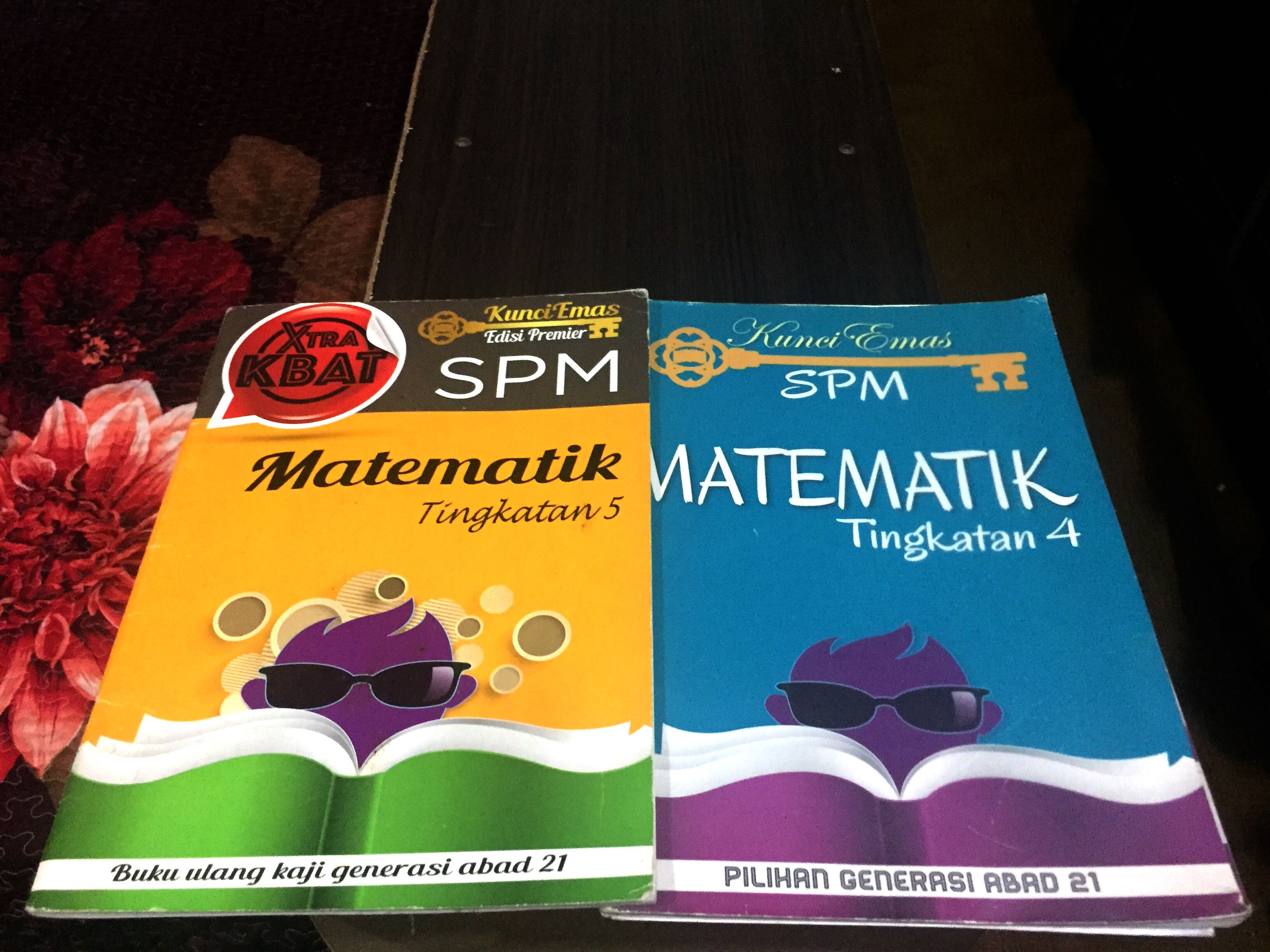 SPM Reference Books (Matematik Kunci Emas) BM, Hobbies & Toys, Books ...
