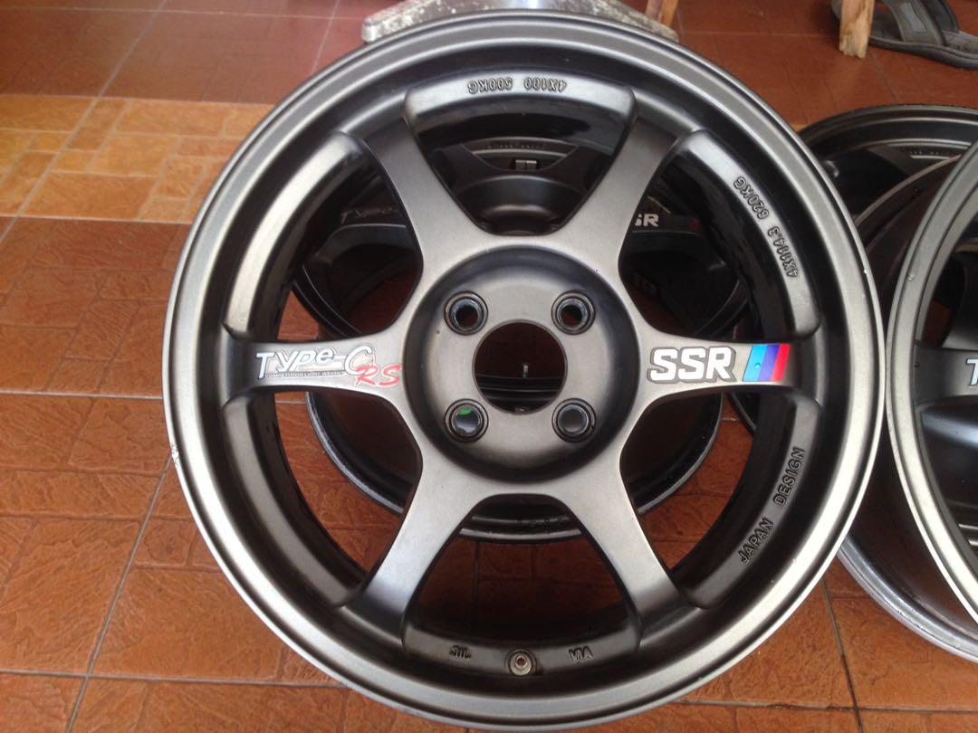 Ssr type c rs 16 pcd 1OOx4h, Auto Accessories on Carousell