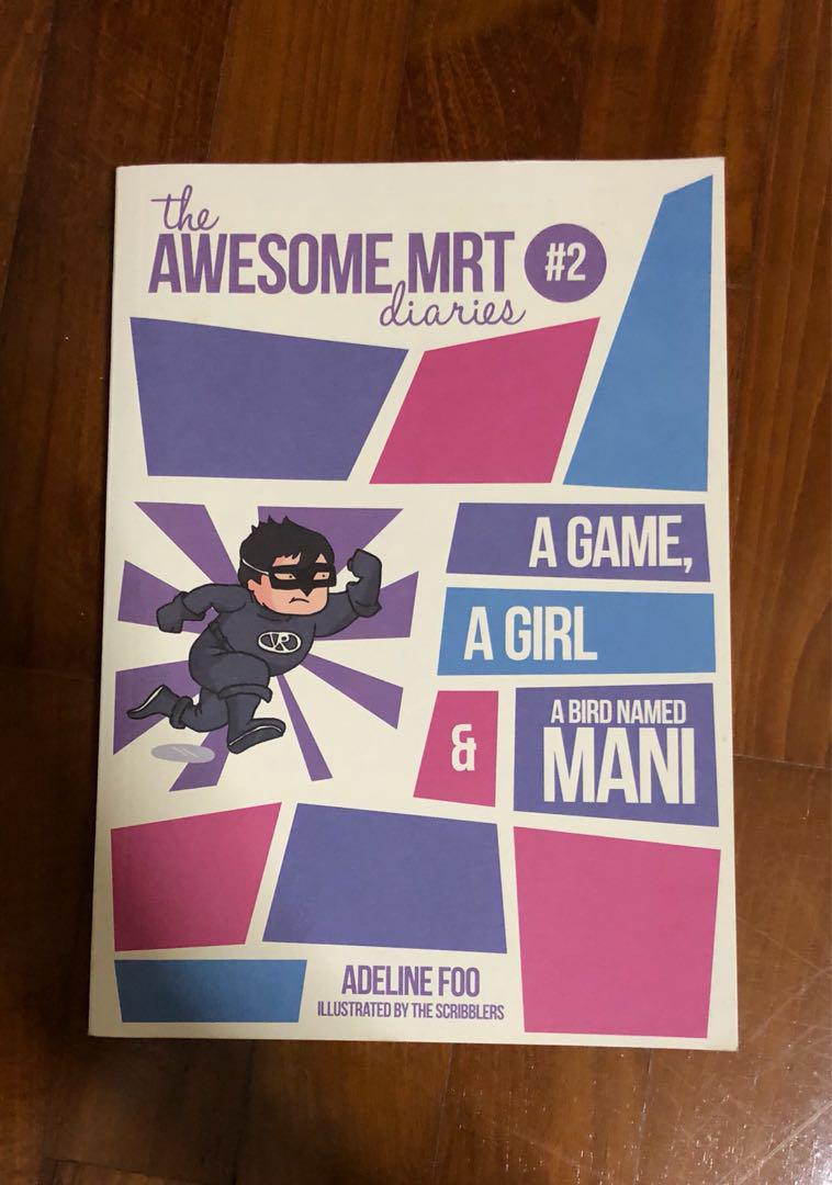 The Awesome MRT Diary # 1 & 2 by Adeline Foo, Hobbies & Toys, Books ...