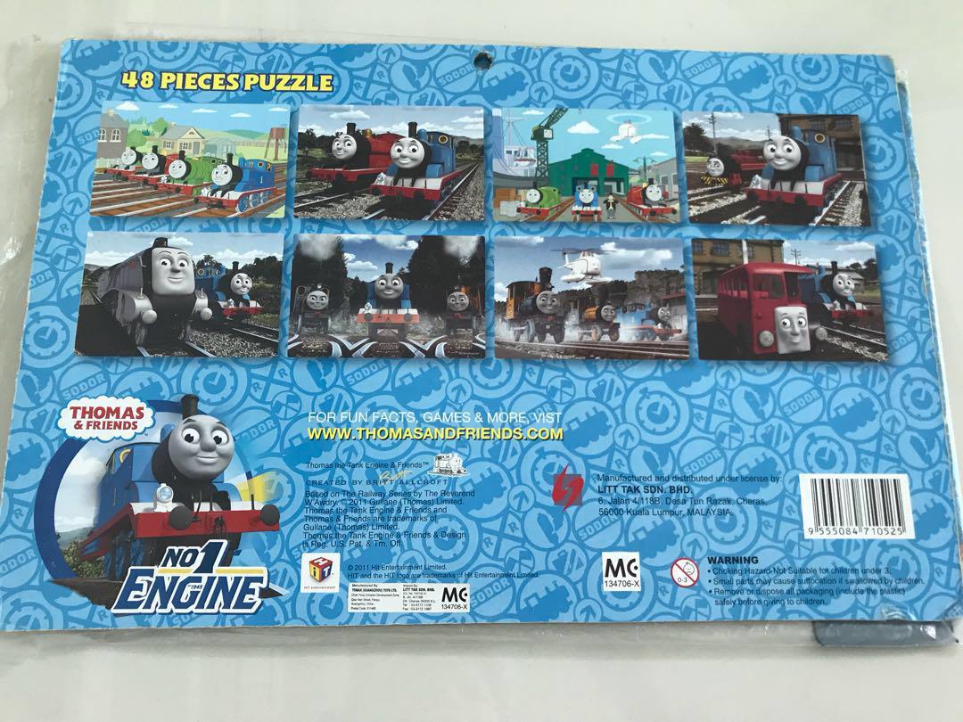 Thomas and friends, Barney kids jigsaw puzzles all for $5, Hobbies ...