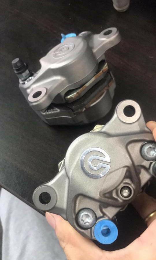 Yamaha Sniper Caliper Brembo Original Racing Boy Yamaha Spark Lc 135 ...