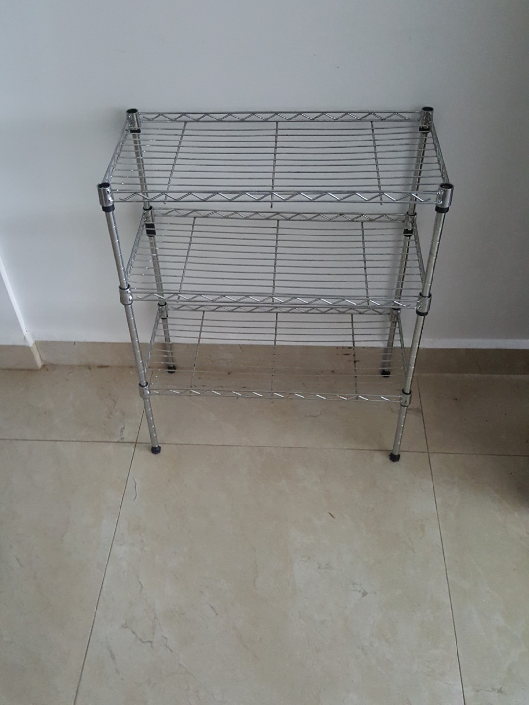 3 tier metal rack, Furniture & Home Living, Furniture, Shelves ...