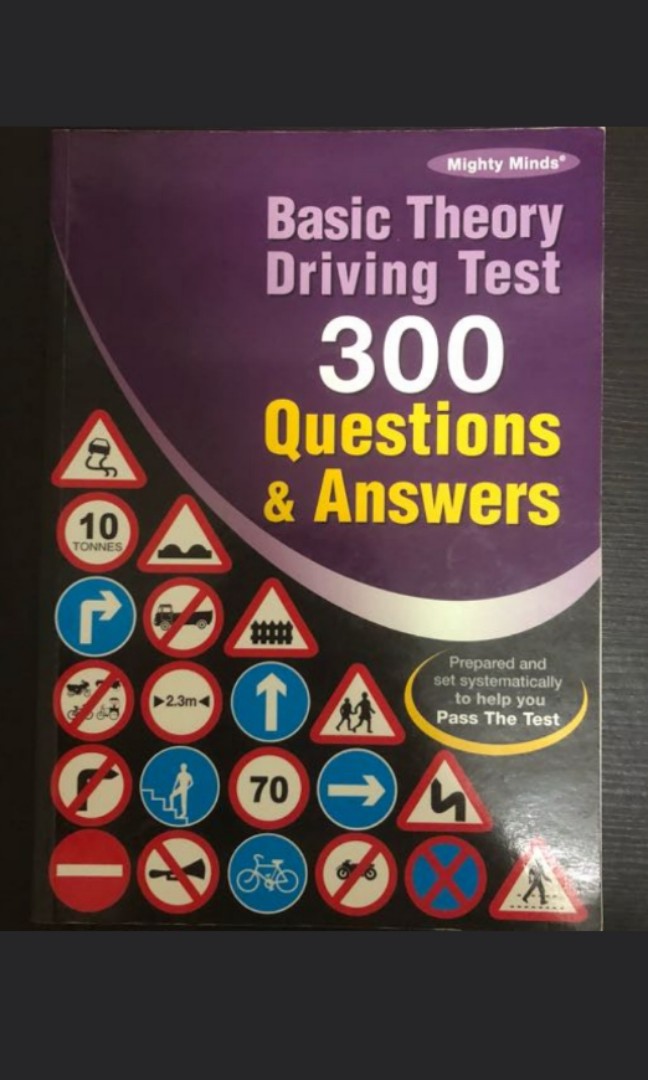 Basic Theory Test 300 Q&A - passed with 49/50 with just this book ...