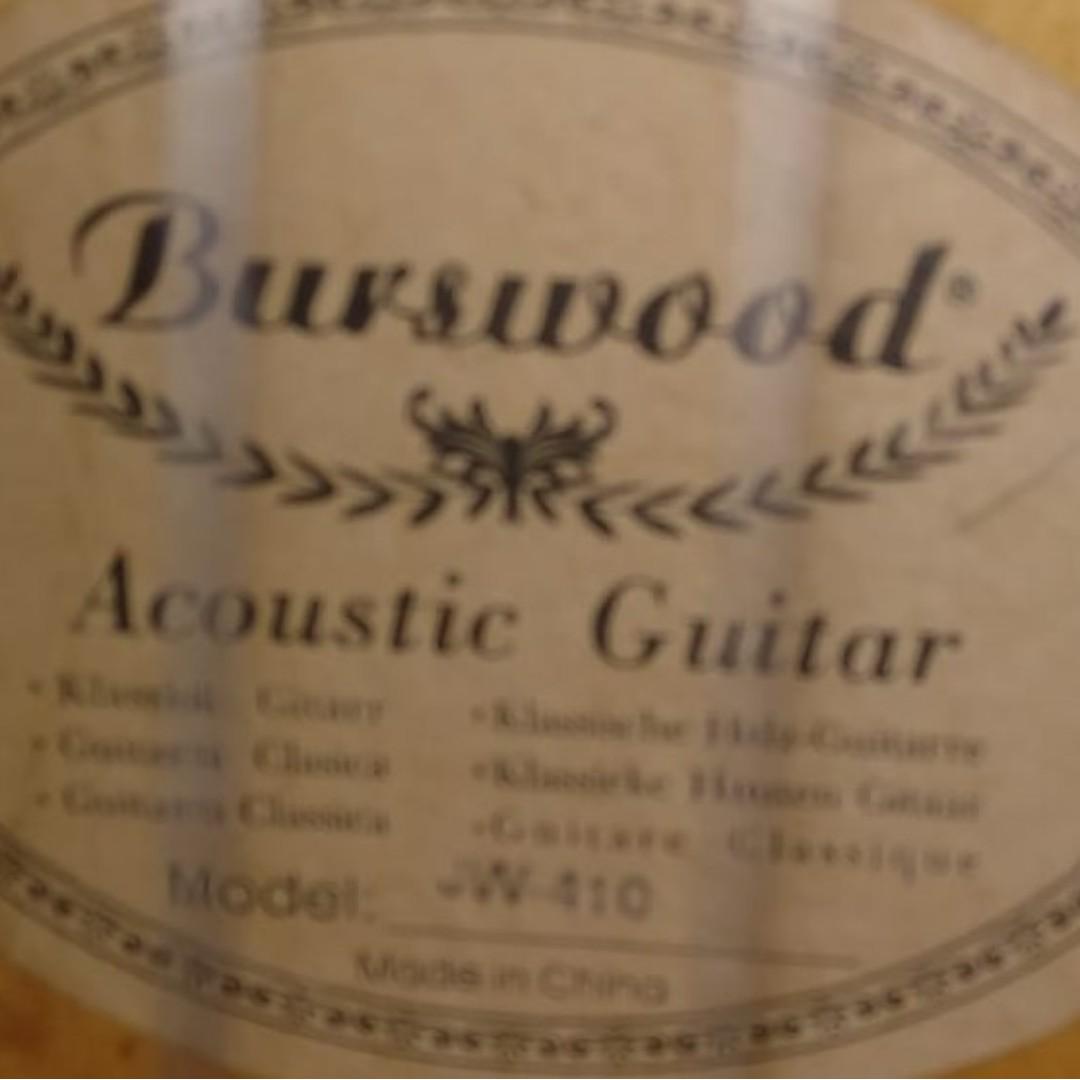 New Guitar Burswood Acoustic guitar JW-410 with bag and Stand, Music ...
