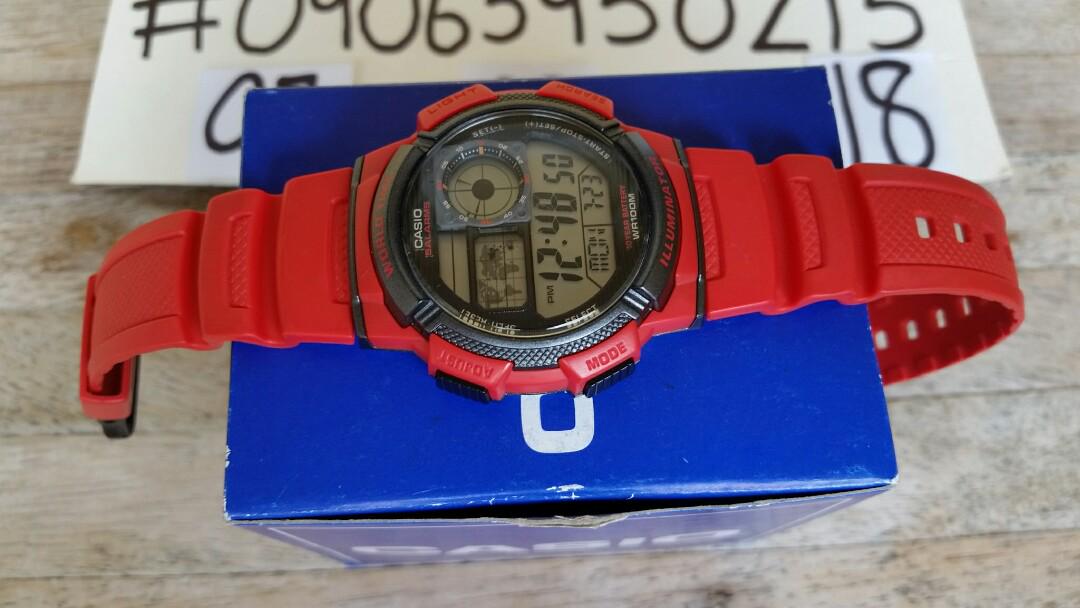 Casio Illuminator Watch AE-1000W-1AVDF, Men's Fashion, Watches ...