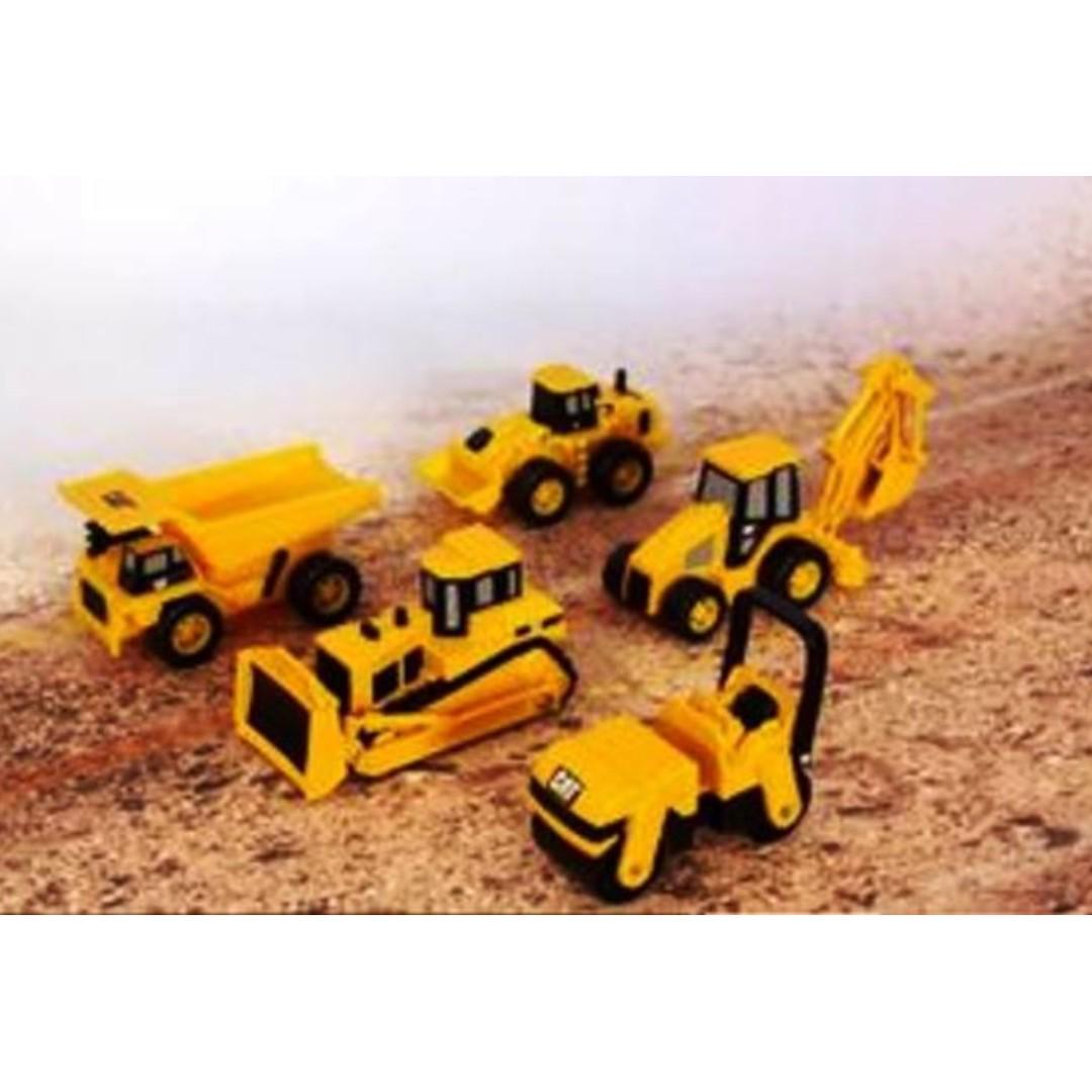 Cat Caterpillar Toy State Mini Machine Toy Truck 5-Pack, Babies & Kids ...