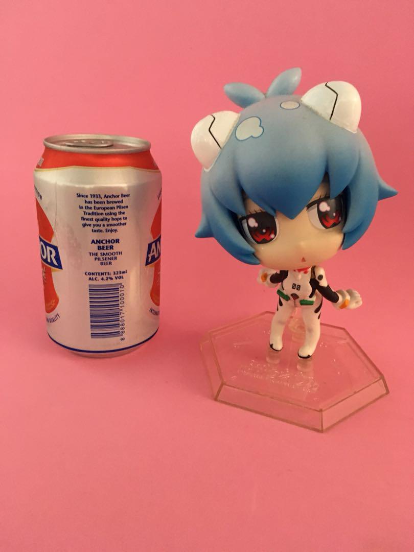 Evangelion Rei Ayanami Chibi Super Deformed Large figure, Hobbies ...