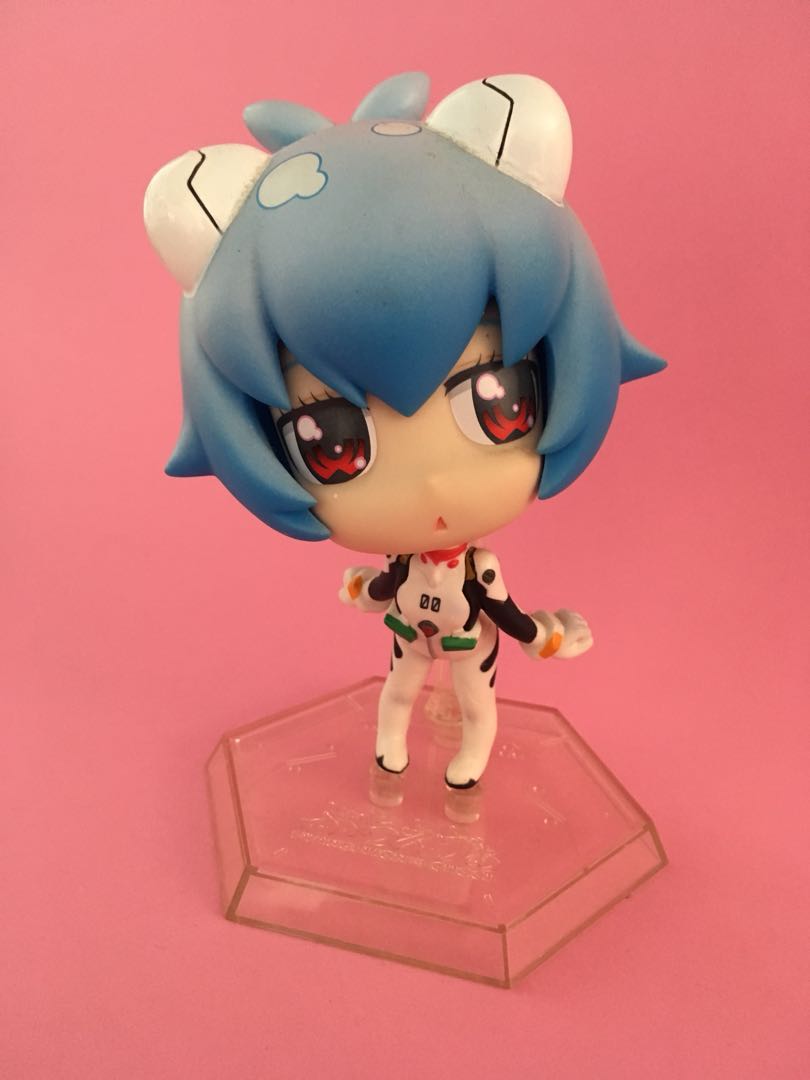 Evangelion Rei Ayanami Chibi Super Deformed Large figure, Hobbies ...