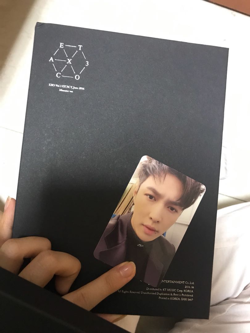 Exo Exact Album Monster Ver, Hobbies & Toys, Memorabilia & Collectibles ...