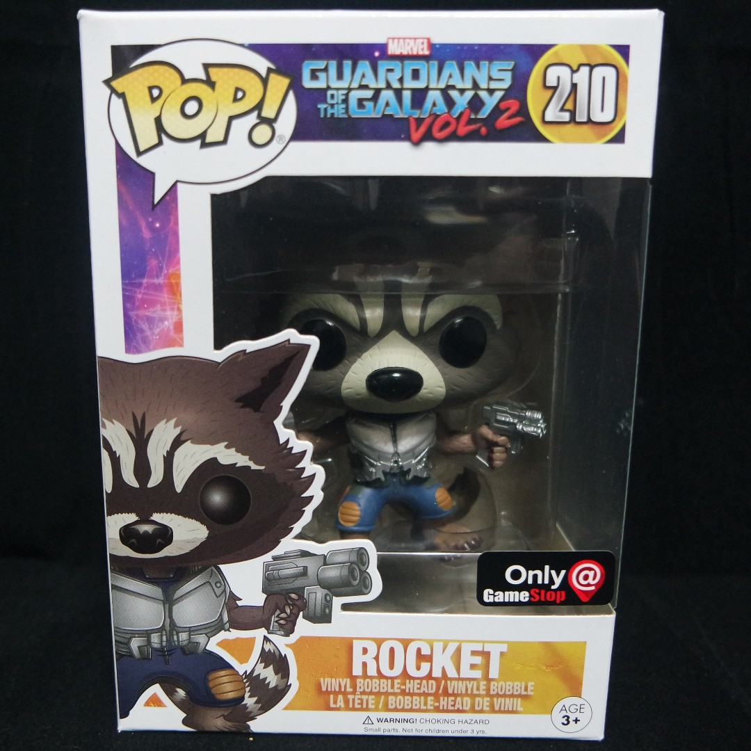 [GS EXCLUSIVE] GOTG 2 Rocket Funko Pop, Hobbies & Toys, Toys & Games on ...