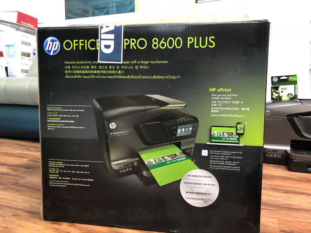 HP OfficeJet Pro 8600 Plus Printer, Computers & Tech, Printers ...