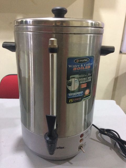 Imarflex Water and Coffee Boiler 15L, TV & Home Appliances, Kitchen ...