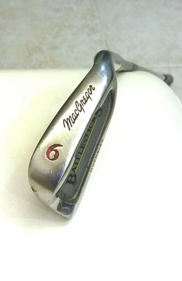 Iron 6 MacGregor Golf Battlesticks Oversize, Sports Equipment, Sports ...