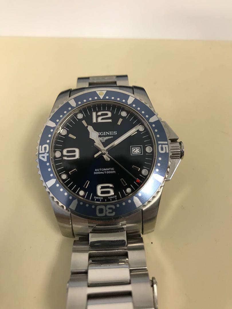 Longines HydroConquest Automatic 41mm, Luxury, Watches on Carousell