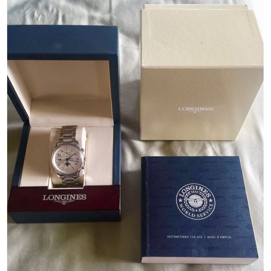 Longines Master Collection Complete Calendar, Women's Fashion, Watches & Accessories, Watches on ...